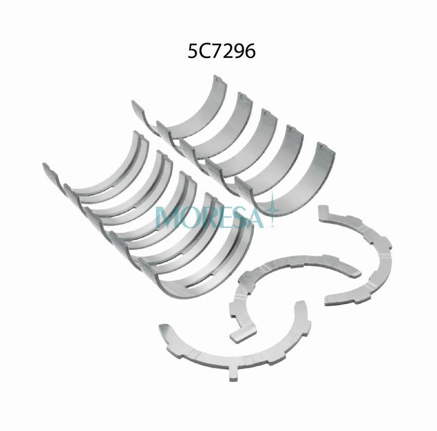 5C7296-020 Cojinetes de Bancada o Metales de Cigüeñal para Ford Lobo 1 ...